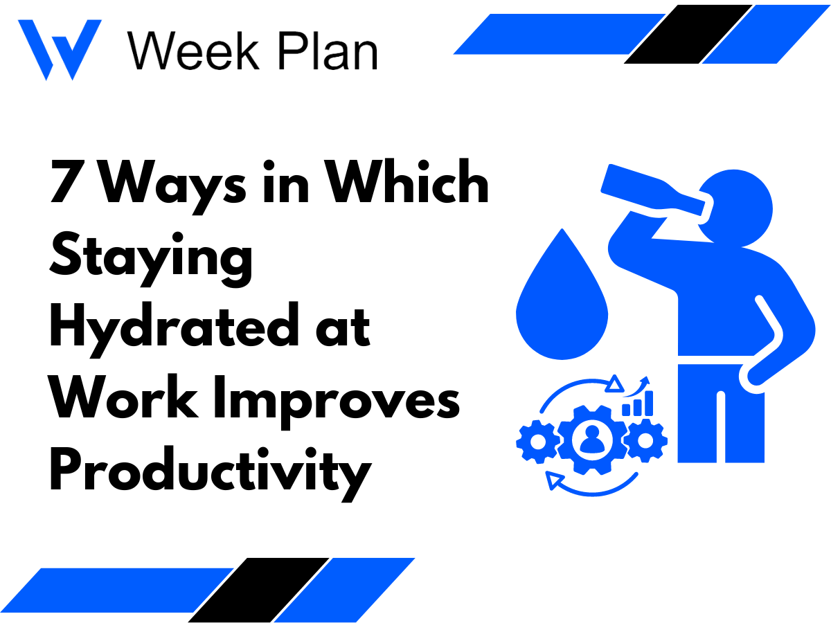7 Ways in Which Staying Hydrated at Work Improves Productivity