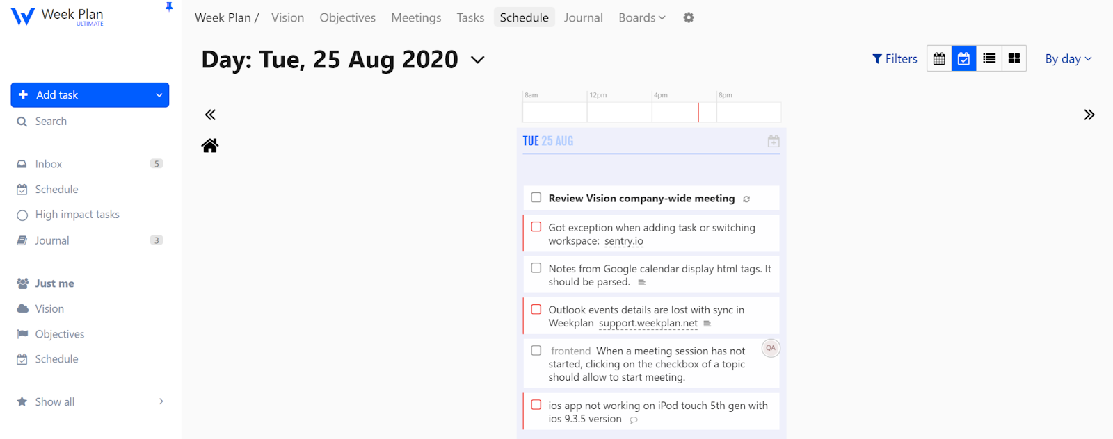 Online Time Planner App - Innovative Features & Benefits | Week Plan