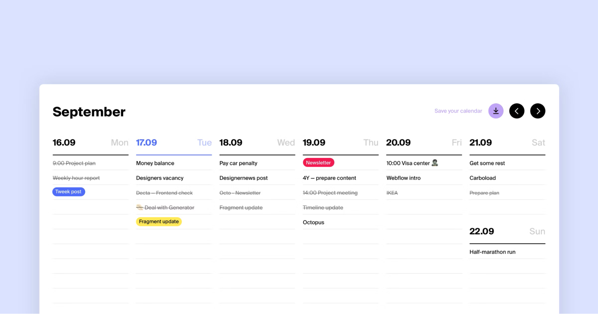 Top 7 Week Calendar Planners for Professionals: Streamline Your Workweek